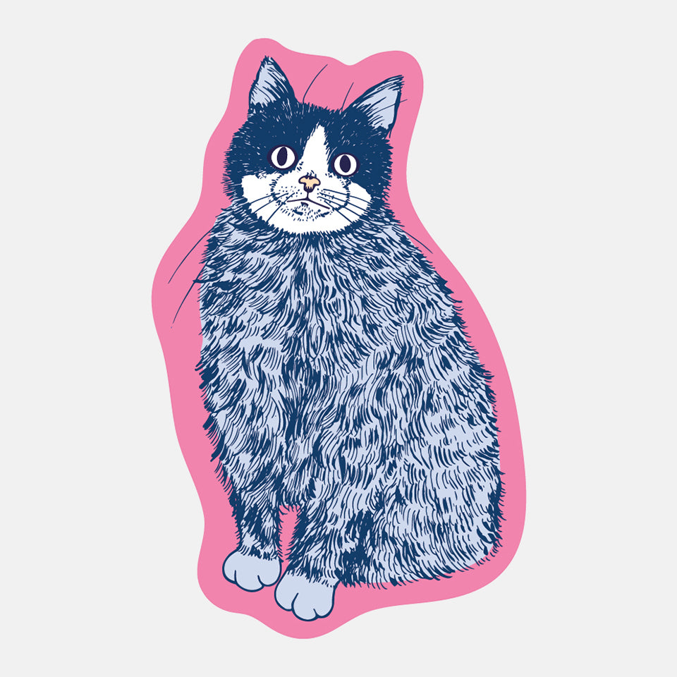 Wendy Cat Sticker – The Good Twin Retail